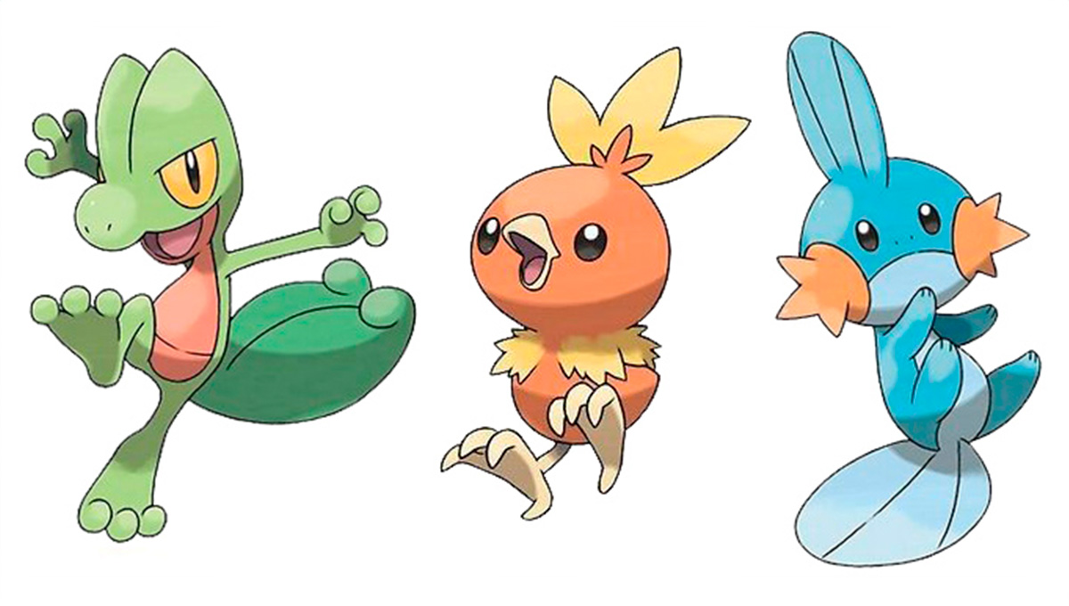 Quais são os Pokémon iniciais de cada geração?